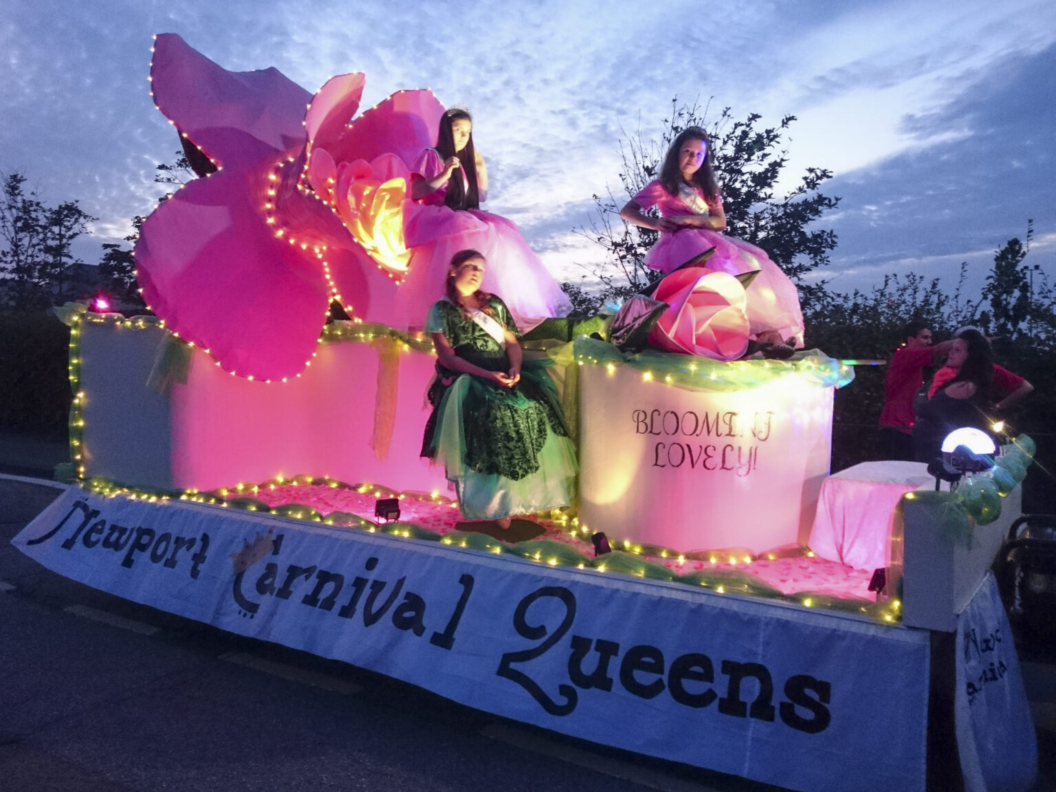 Carnival Queens' Floats - Newport Carnival - Isle of Wight