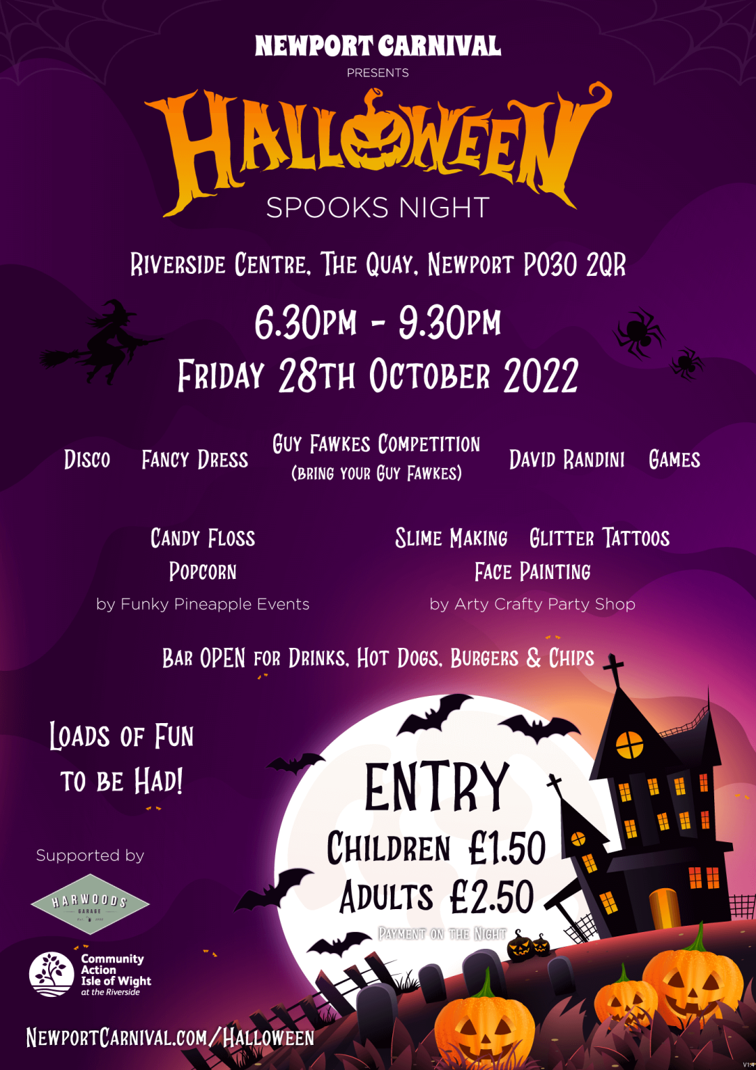 New Halloween Spooks Night comes to Newport in 2022 - Newport Carnival ...